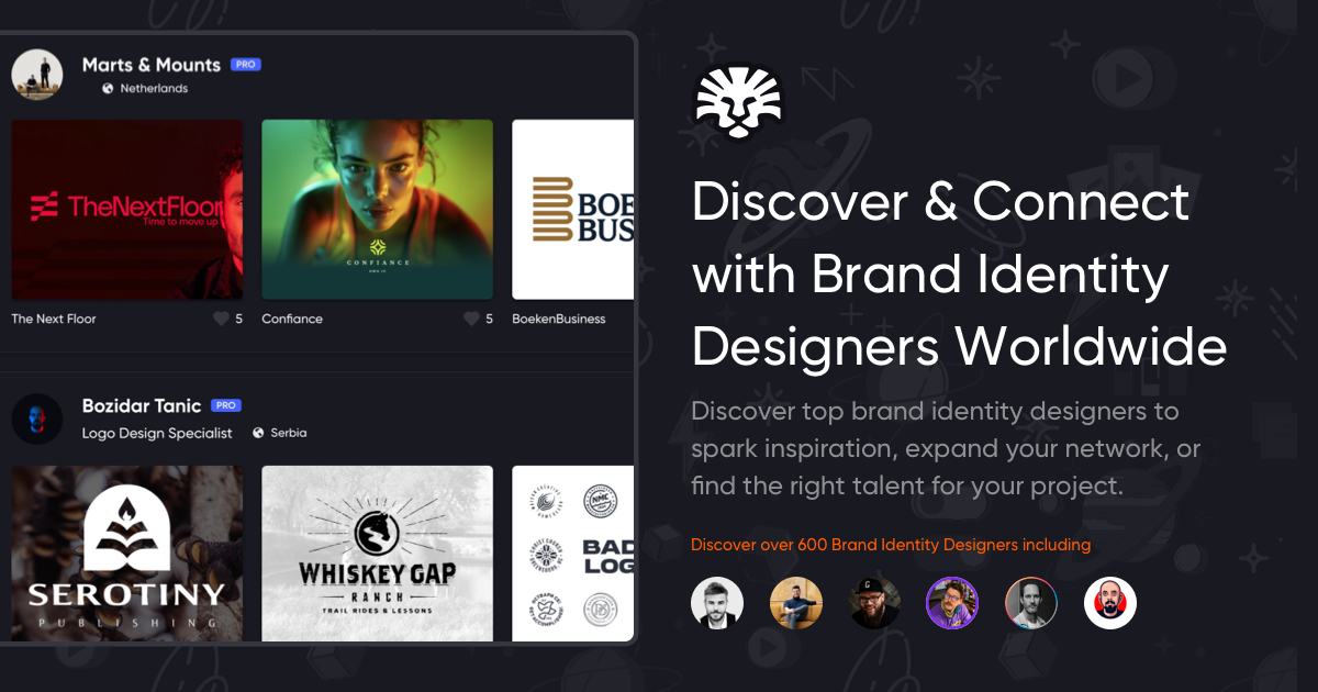 Discover & Connect with Brand Identity Designers Worldwide • Bravemark